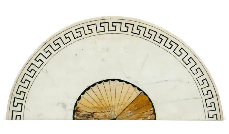 Pair of 19th Century Irish Marble Neoclassical Console Tables at 1stDibs