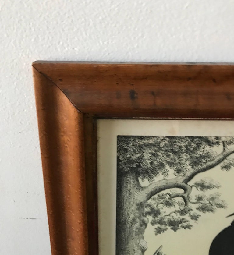 Pair of 19th Century Lithographs of Gentlemen For Sale at 1stDibs