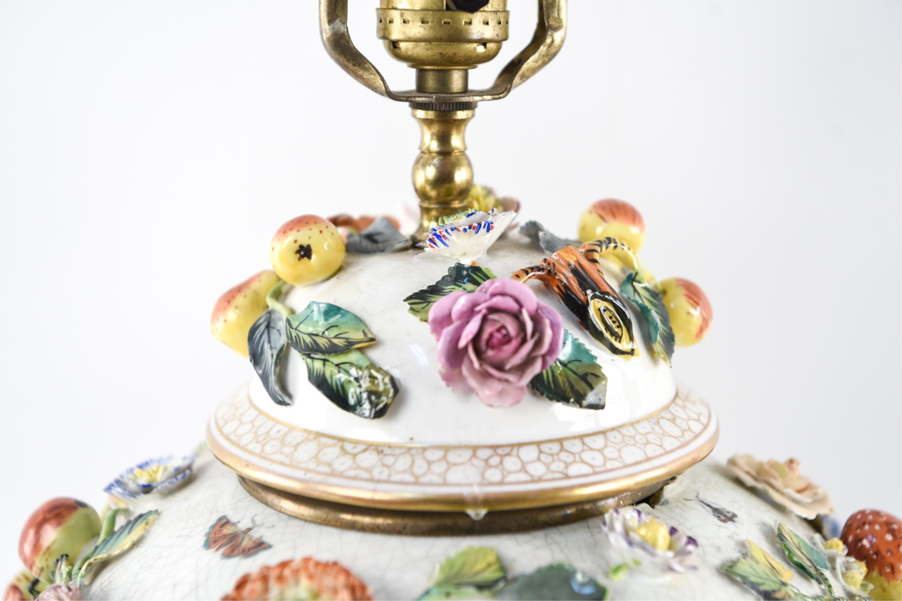 Pair of 19th Century Meissen Porcelain Lamps For Sale at 1stDibs ...