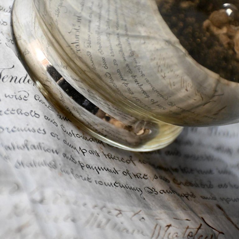 Pair of 19th Century Mercury Glass Butler’s Gazing Balls For Sale at ...