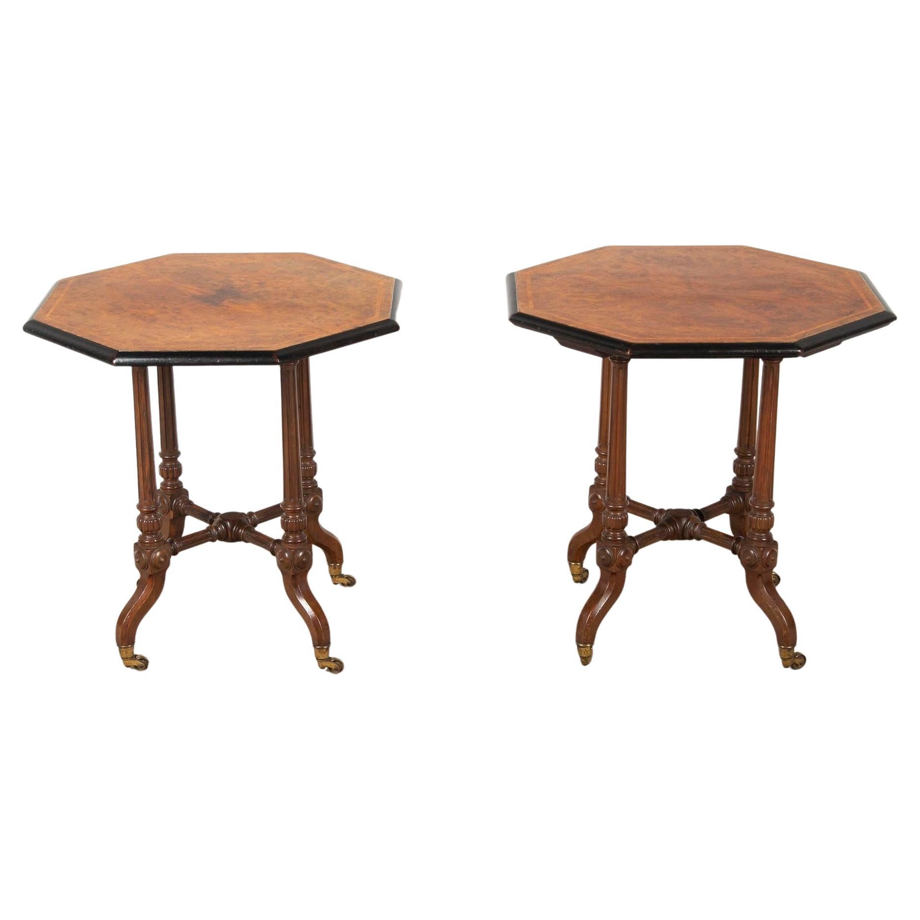 Decorative Pair of Early 19th Century Rosewood Occasional Tables For ...