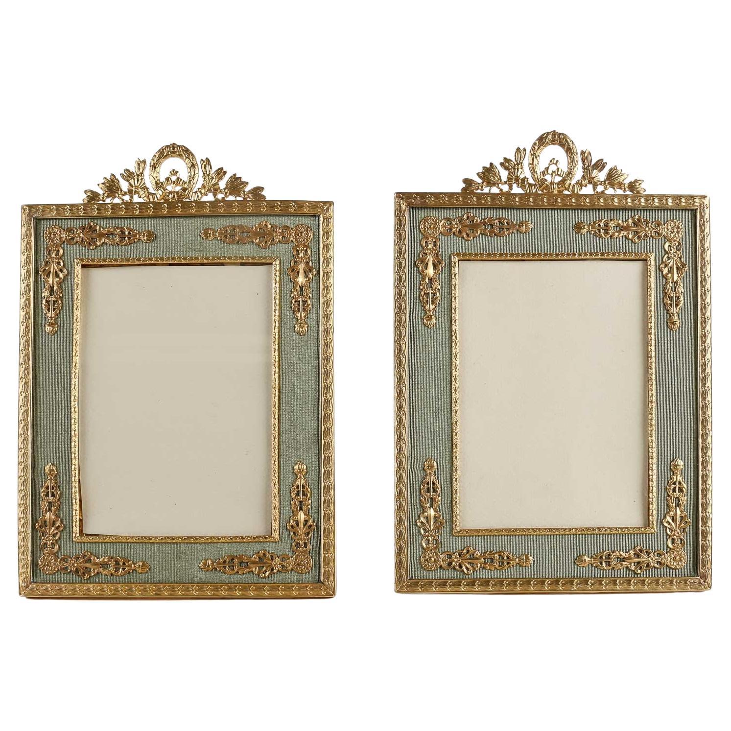 Pair of 19th Century Photo Frames, Napoleon III Period. For Sale at 1stDibs