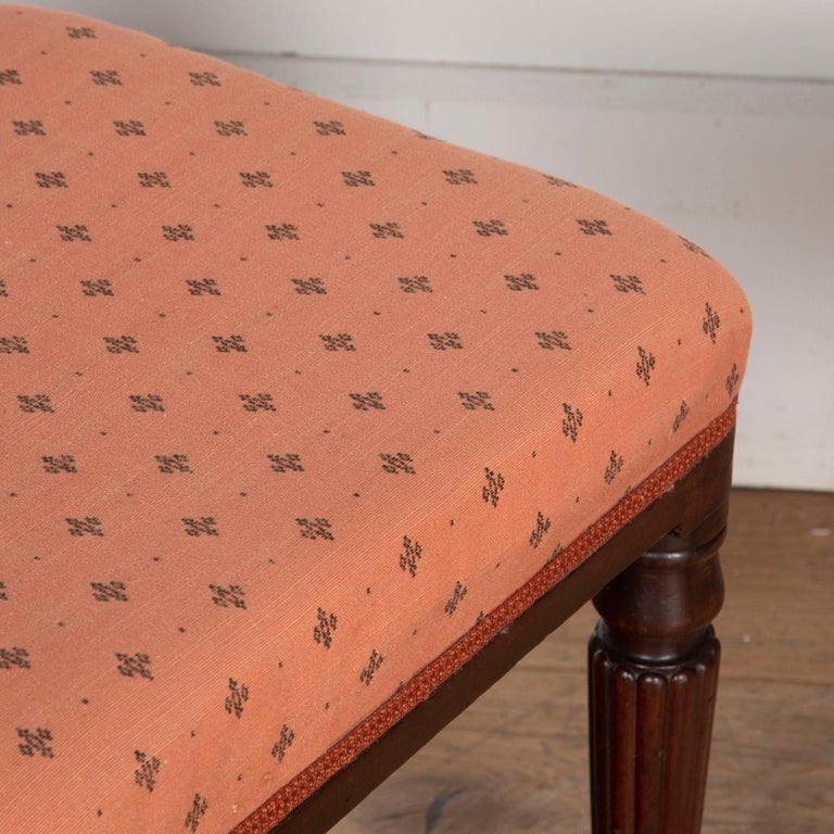 Pair of 19th Century Regency Gillow Stools For Sale at 1stDibs
