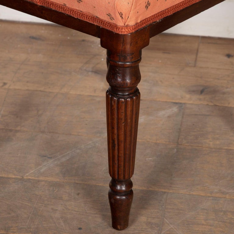 Pair of 19th Century Regency Gillow Stools For Sale at 1stDibs
