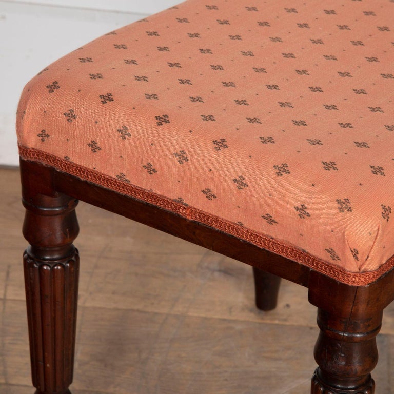 Pair of 19th Century Regency Gillow Stools For Sale at 1stDibs