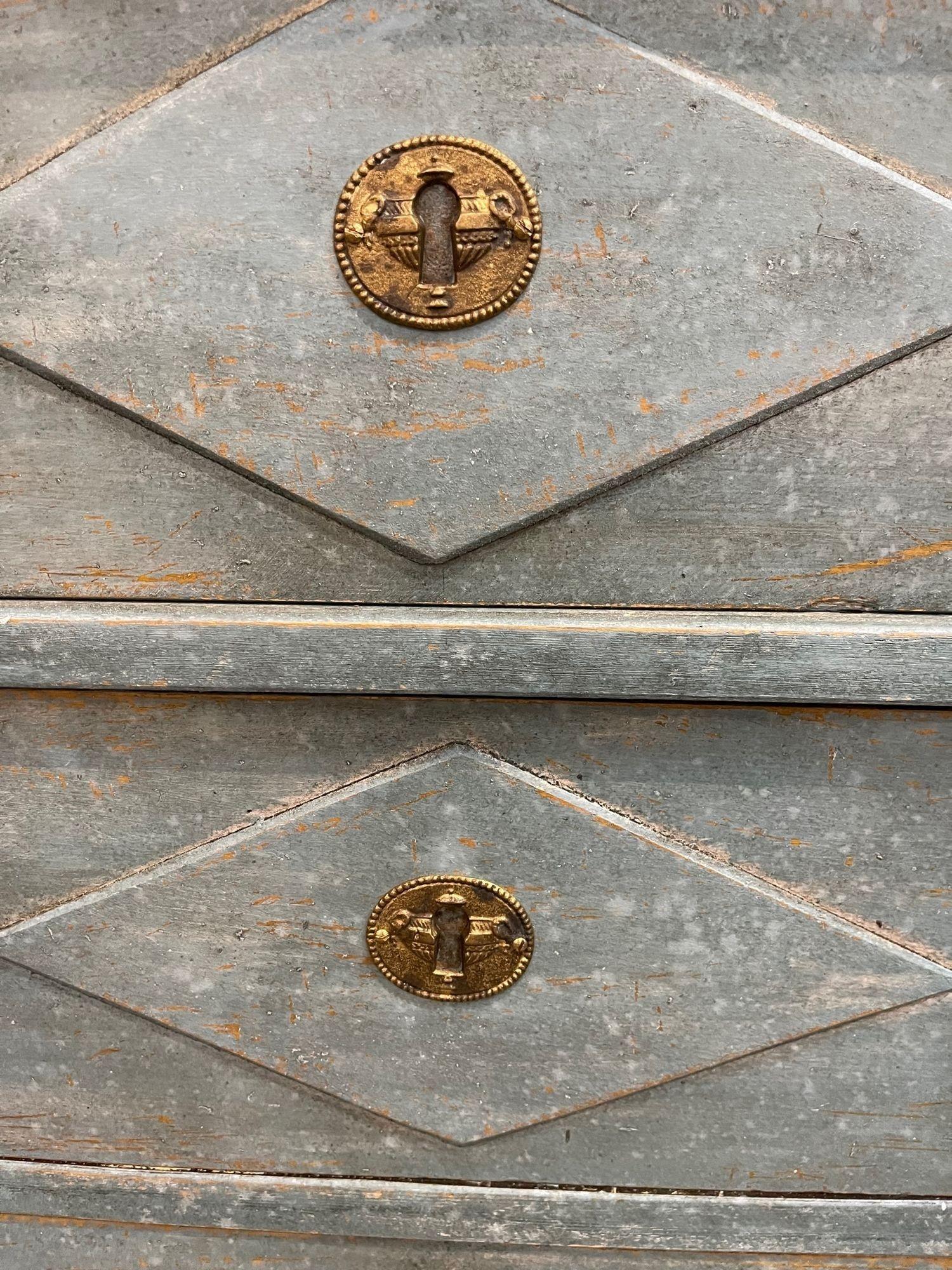 Pair of 19th Century Swedish Neo Classical Commodes For Sale at 1stDibs