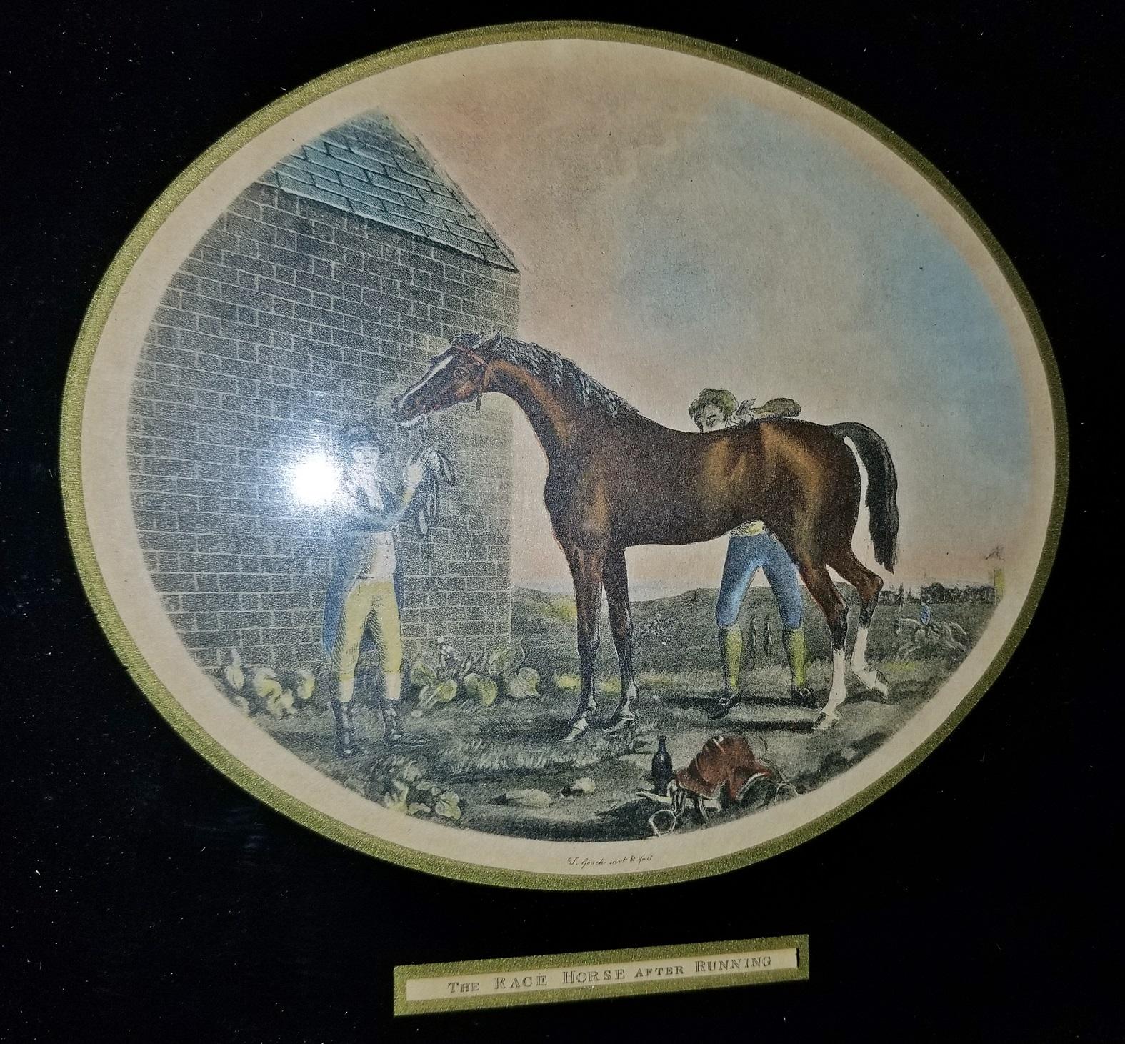 Pair of 19th Century Thomas Gooch Horse Aquatints at 1stDibs