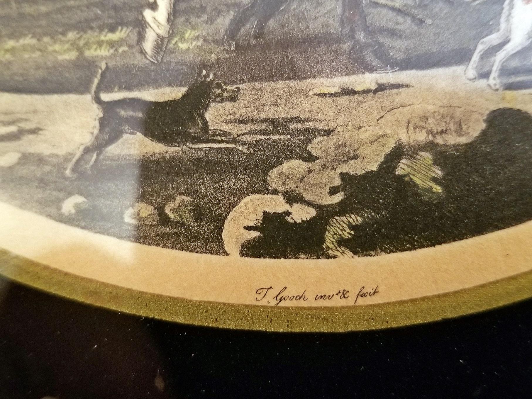 Pair of 19th Century Thomas Gooch Horse Aquatints at 1stDibs