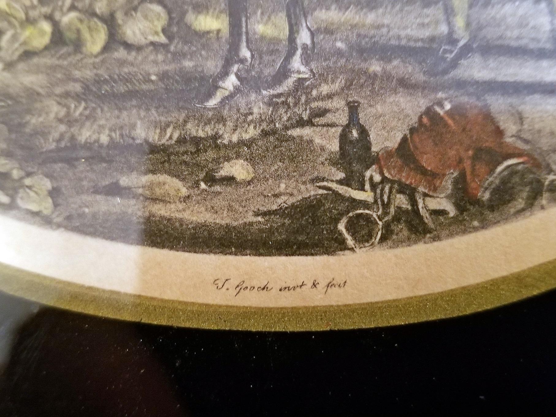 Pair of 19th Century Thomas Gooch Horse Aquatints at 1stDibs