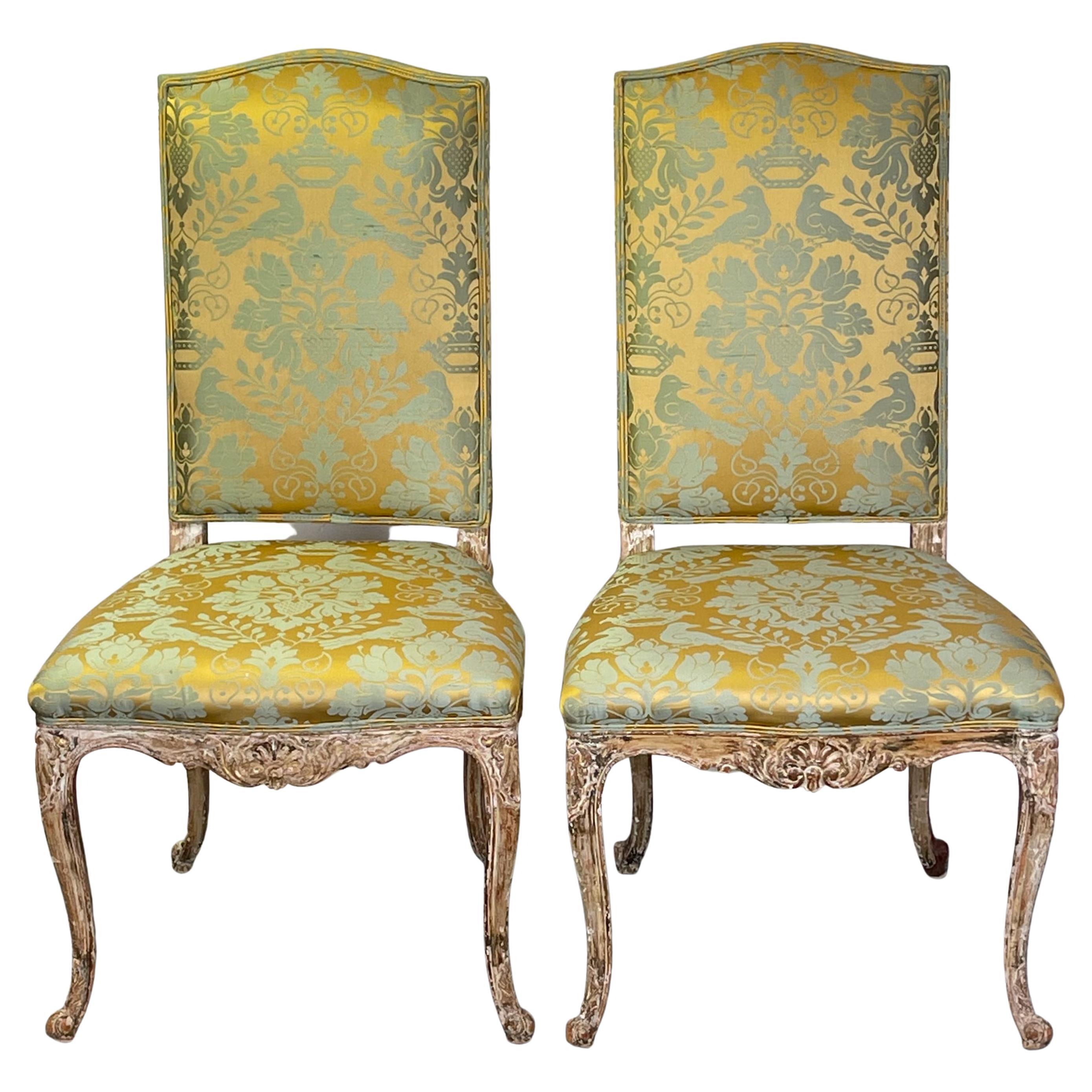 Pair of Syrian Corner Chairs at 1stDibs
