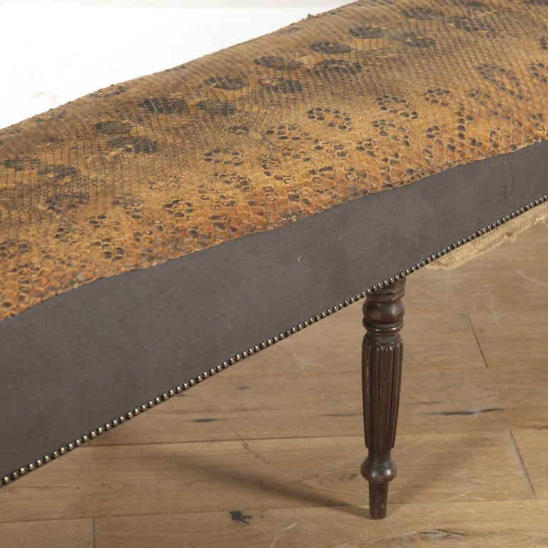 Pair of 20th Century Gallery Mahogany Benches For Sale at 1stDibs