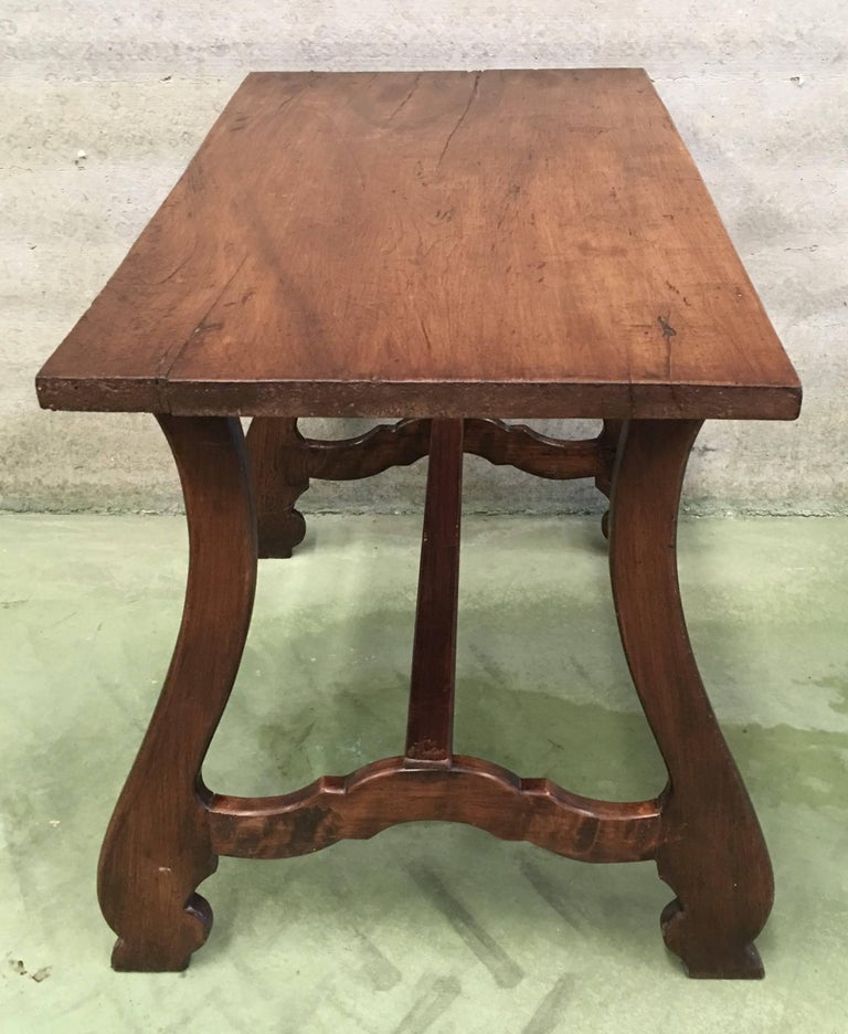 Pair of 20th Spanish Farm Tables or Desk Table, Side Tables at 1stDibs
