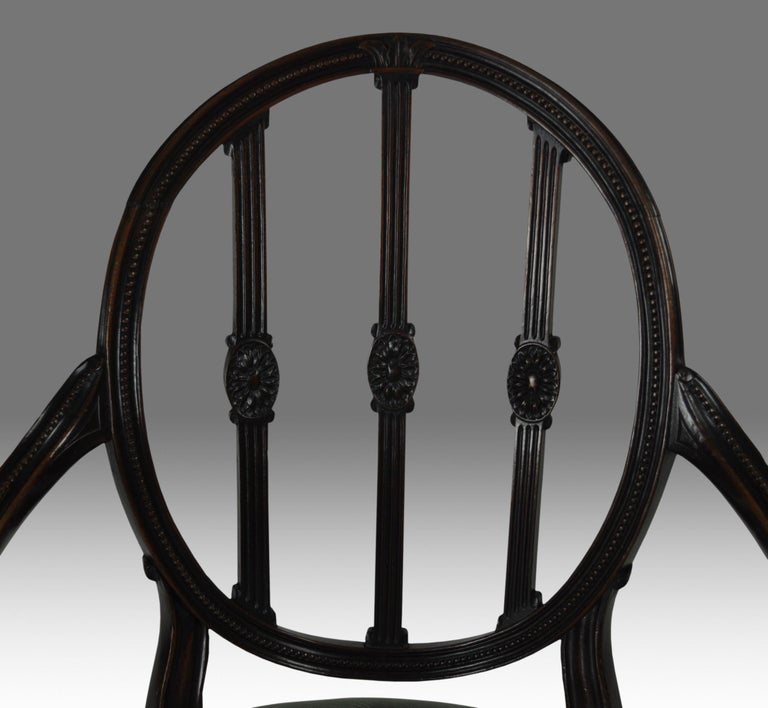 Pair of Adam Arm Chairs at 1stDibs