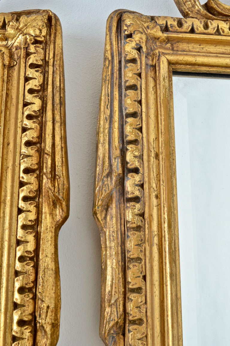Pair of Adams-Style Giltwood Mirror by Friedman Brothers at 1stDibs