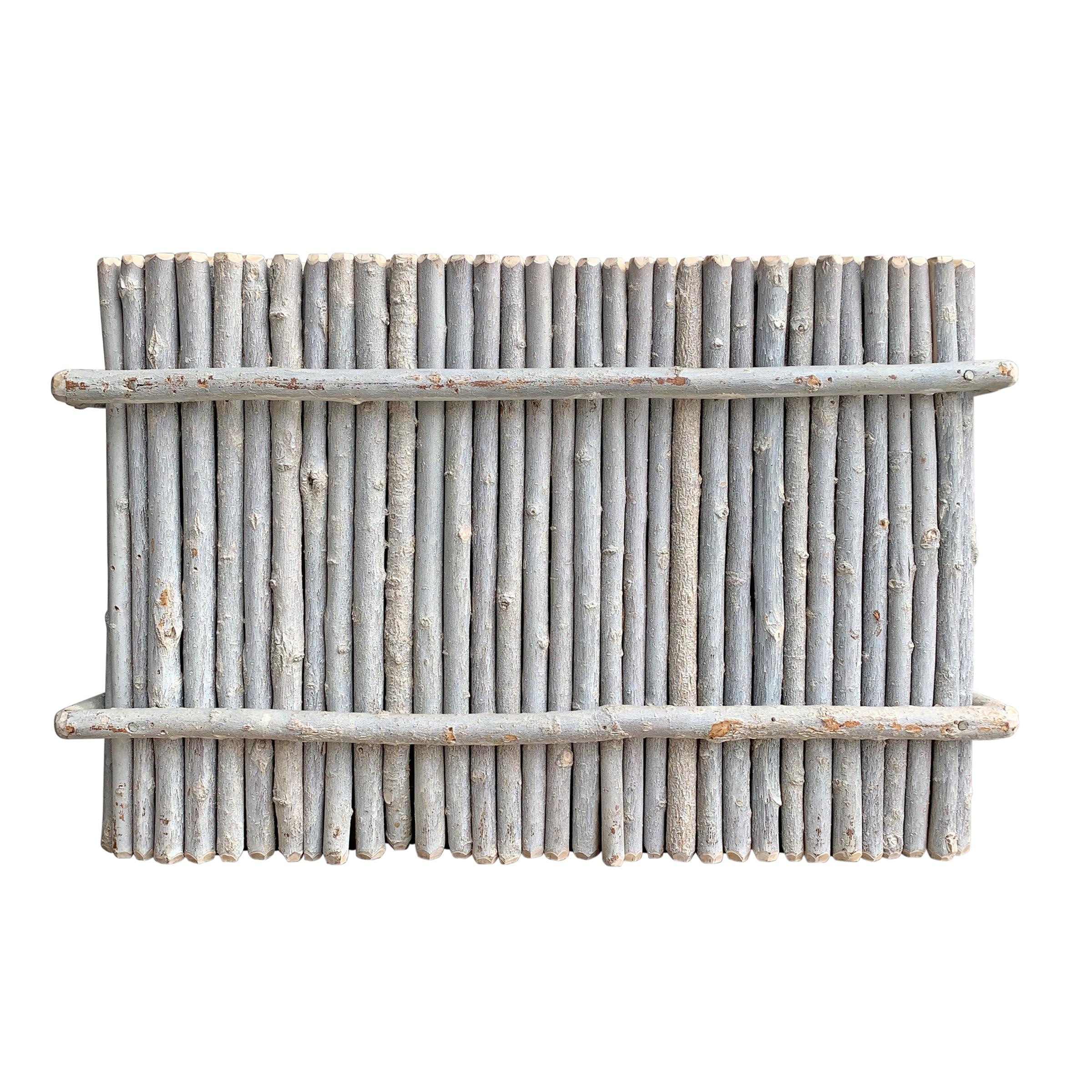 Pair of Adirondack-Style Twig Tables at 1stDibs