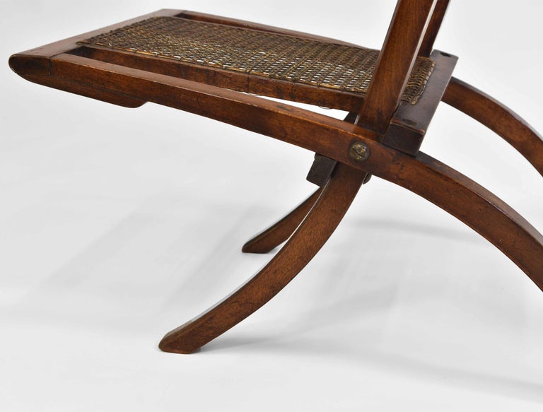 Pair of Aesthetic Movement Small Folding Chairs E.W Godwin Manner For ...