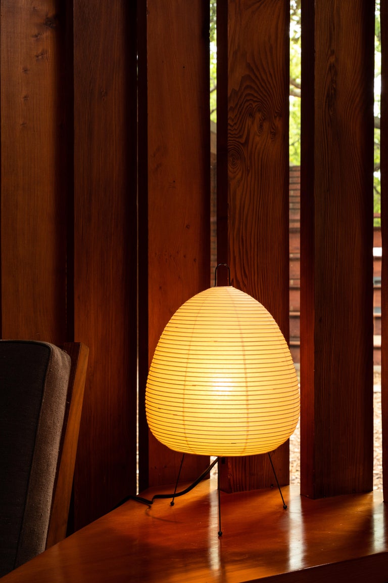 Pair of Akari Model 1A Light Sculptures by Isamu Noguchi at 1stDibs