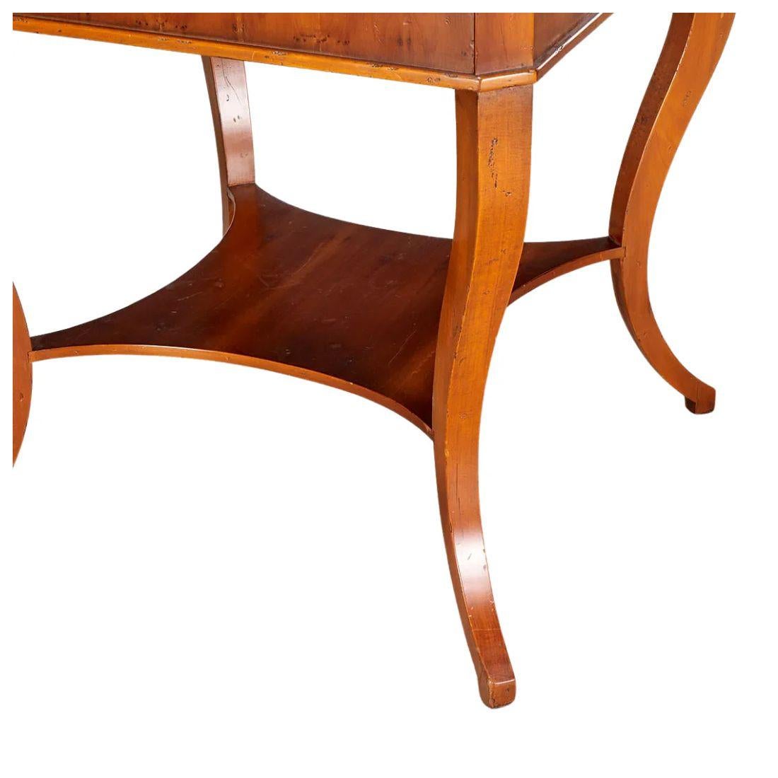 Pair of Alfonso Marina Two Tier Side Tables With Shaped Legs For Sale ...