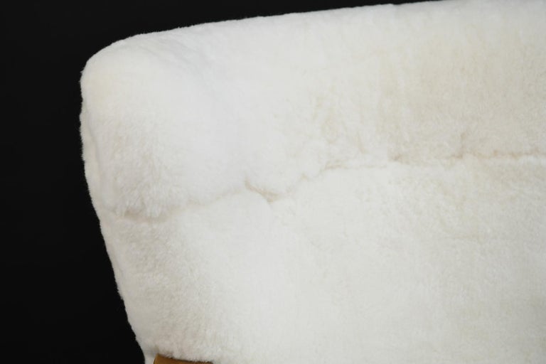 Pair of Alfred Christensen for Slagelse Møbelfabrik Danish Lounge ...