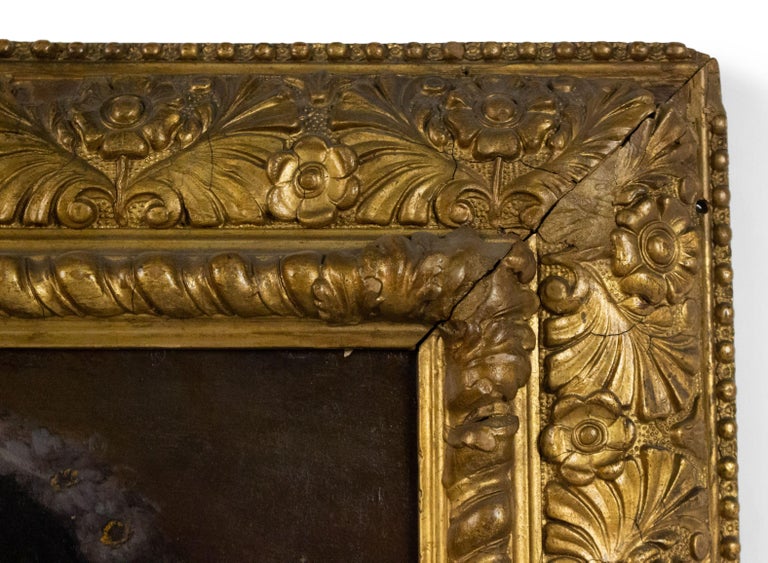 Pair of American Federal Male and Female Oil Painting Portraits For ...