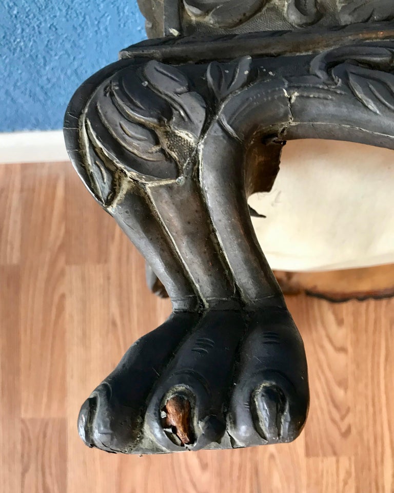 Pair of Anglo, Indian Foot Stools For Sale at 1stDibs