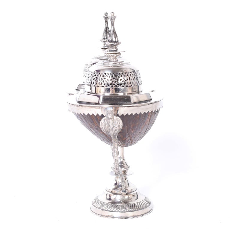 Pair of Antique Anglo Indian Coco de Mer Tea Caddies at 1stDibs