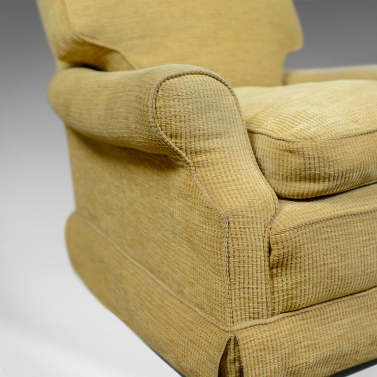 Pair of Antique Armchairs, English, Edwardian, Deep, Club Chairs, circa ...