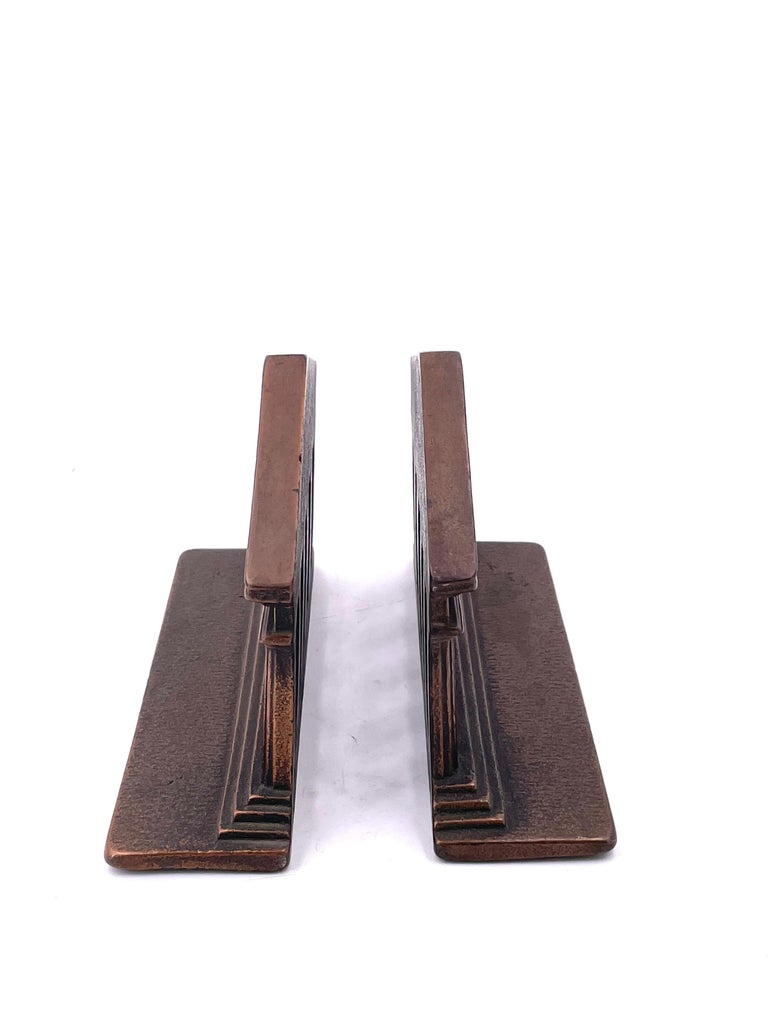 Pair of Antique Bronze Columns / Parthenon Itaian Verona Bookends at ...
