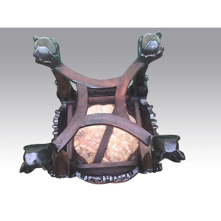 Pair of Antique Chinese Cherrywood Pot Stand Tables For Sale at 1stDibs ...