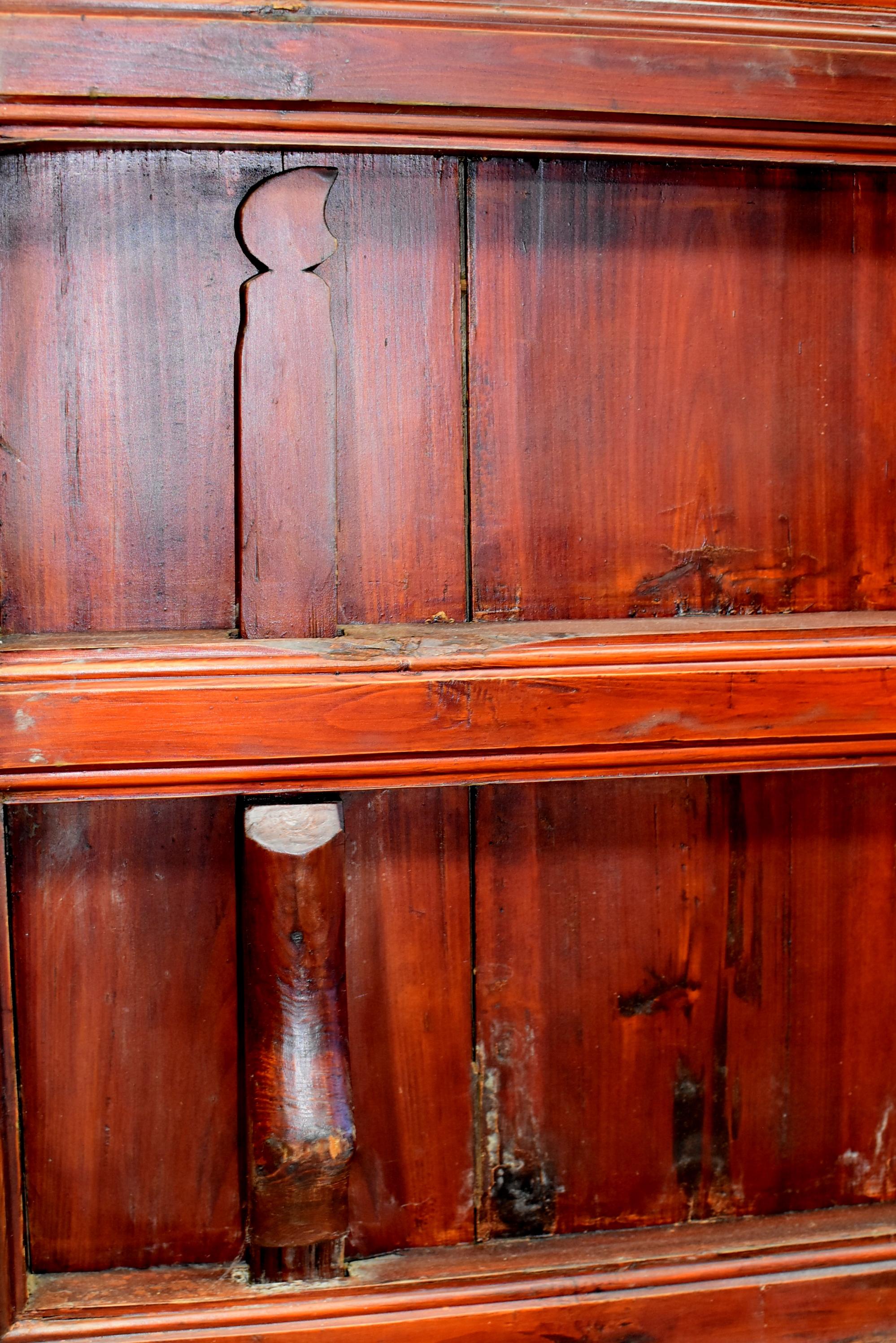 Pair of Antique Chinese Screens, Octagon Wheel Pattern at 1stDibs ...