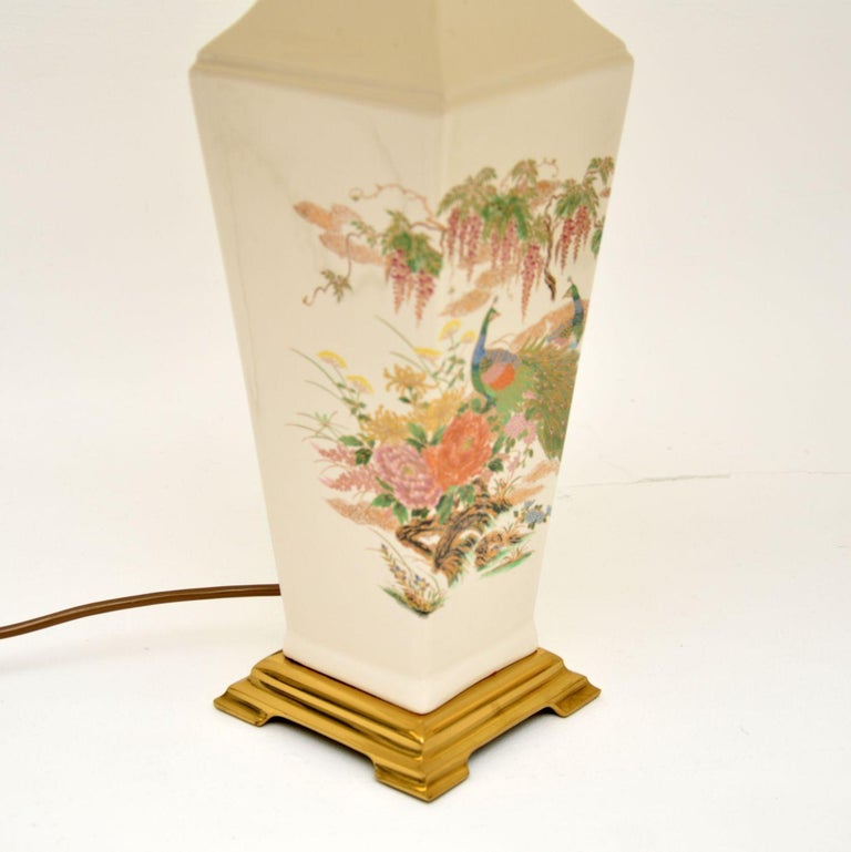 Pair of Antique Chinese Style Porcelain Table Lamps at 1stDibs ...