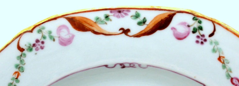 Pair of Antique English Late 18th Century "Lowestoft" Porcelain Soup ...