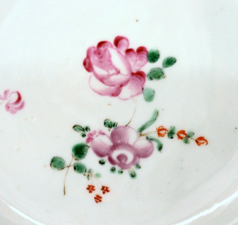 Pair of Antique English Late 18th Century "Lowestoft" Porcelain Soup ...