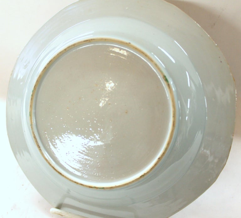 Pair of Antique English Late 18th Century "Lowestoft" Porcelain Soup ...