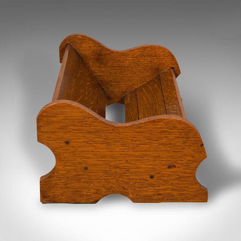 Pair of Antique Extending Novel Rests, English, Oak, Book Trough ...