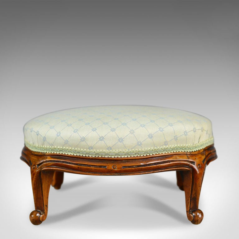 Pair of Antique Foot Stools, English, Victorian, Carriage Rests, circa ...