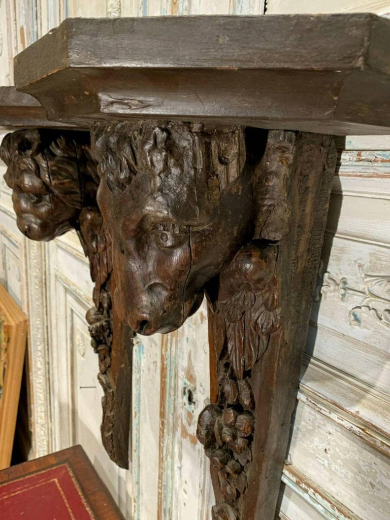Pair of Antique French Architectural Corbels with Provenance For Sale ...