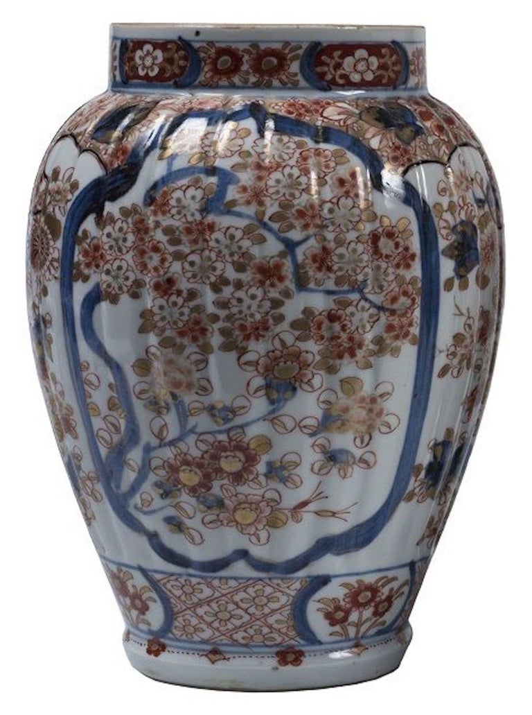 Pair of Antique Japanese Porcelain Vases, End of 19th Century For Sale ...