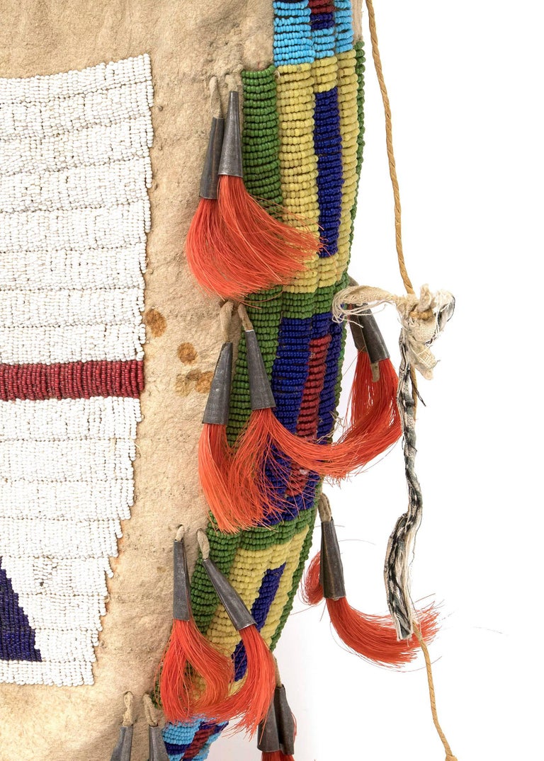 Pair of Antique Native American Beaded Possible Bags 'Tepee Bags ...