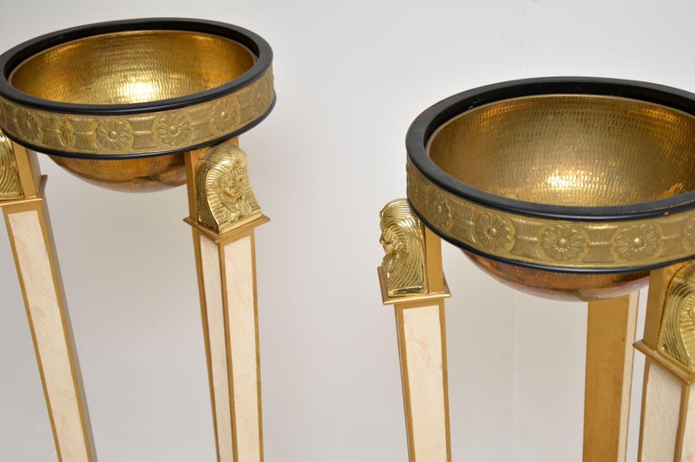 Pair of Antique Neoclassical Style Jardiniere Plant Stands For Sale at ...