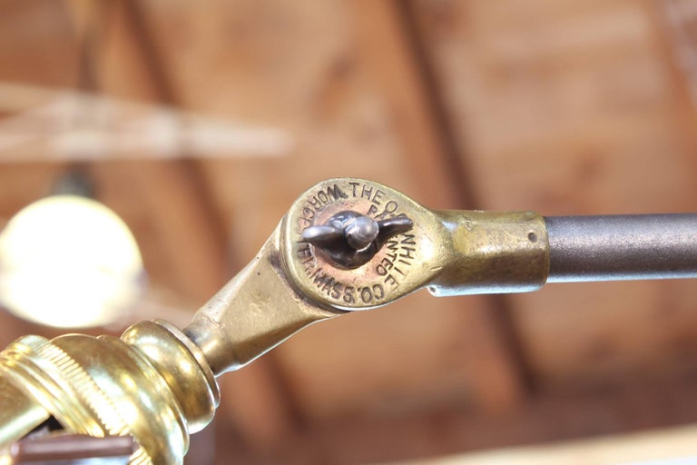 Pair of Antique O.C. White Model C Wall Sconces Lamps Lights at 1stDibs