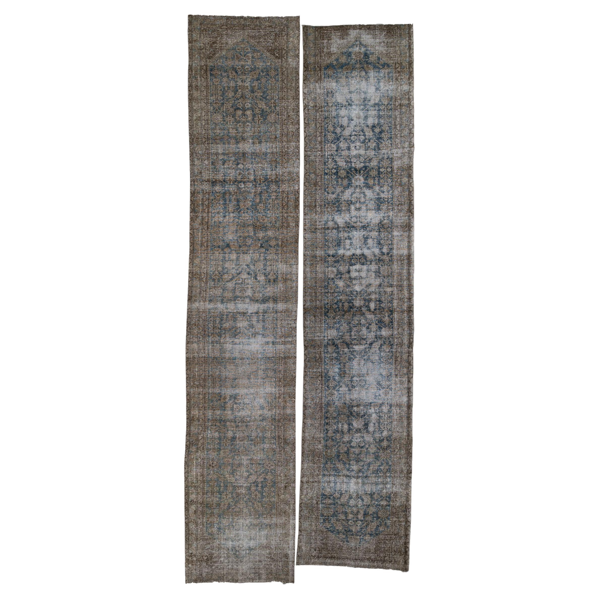 Pair of Antique Persian Runner Rugs For Sale at 1stDibs