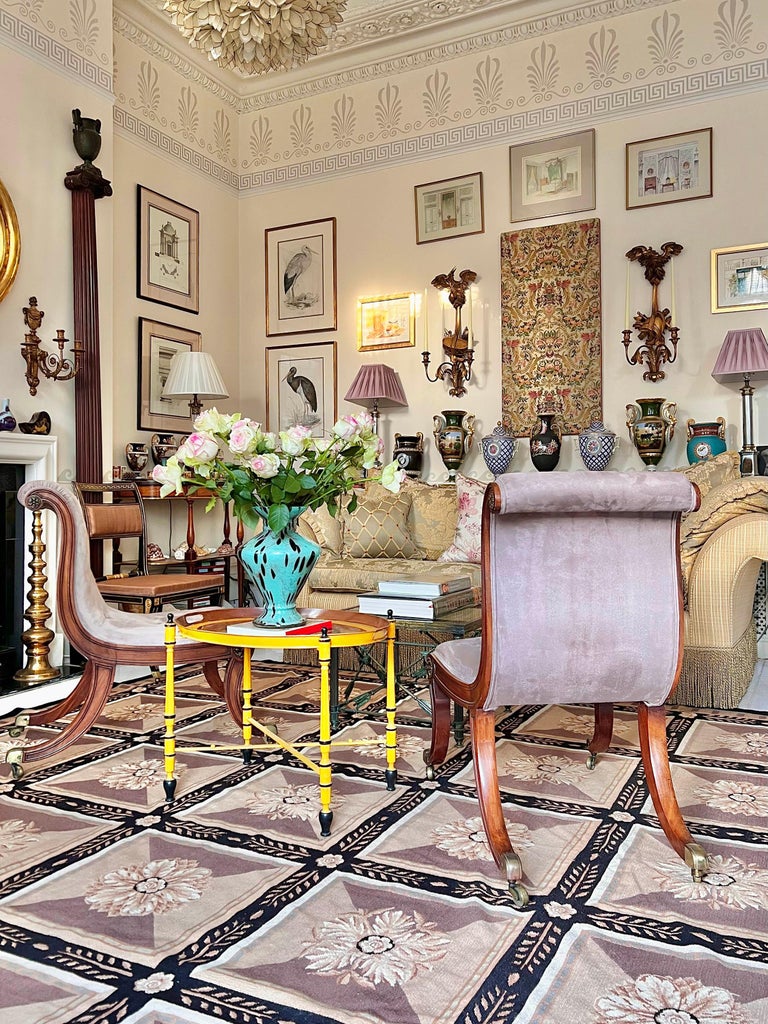Pair of Antique Regency Klismos Chairs, Designed by Thomas Hope For ...