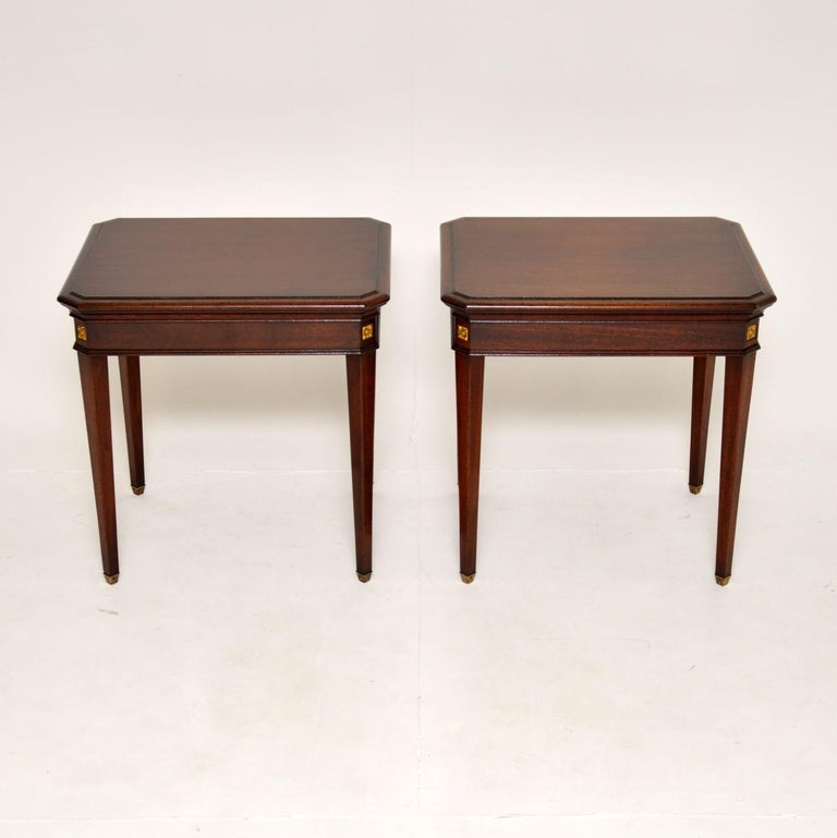 Pair of Antique Sheraton Style Side Tables at 1stDibs | pair of antique ...