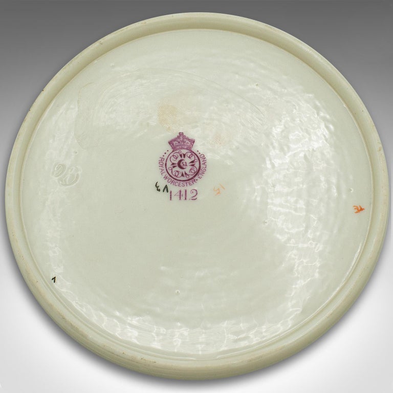 Pair of Antique Side Plates, English, Ceramic, Decorative, Saucer ...