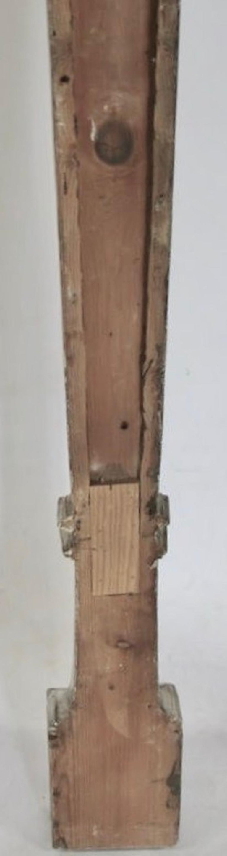 Pair of Antique Silver Giltwood Regency Style Pilasters For Sale at 1stDibs