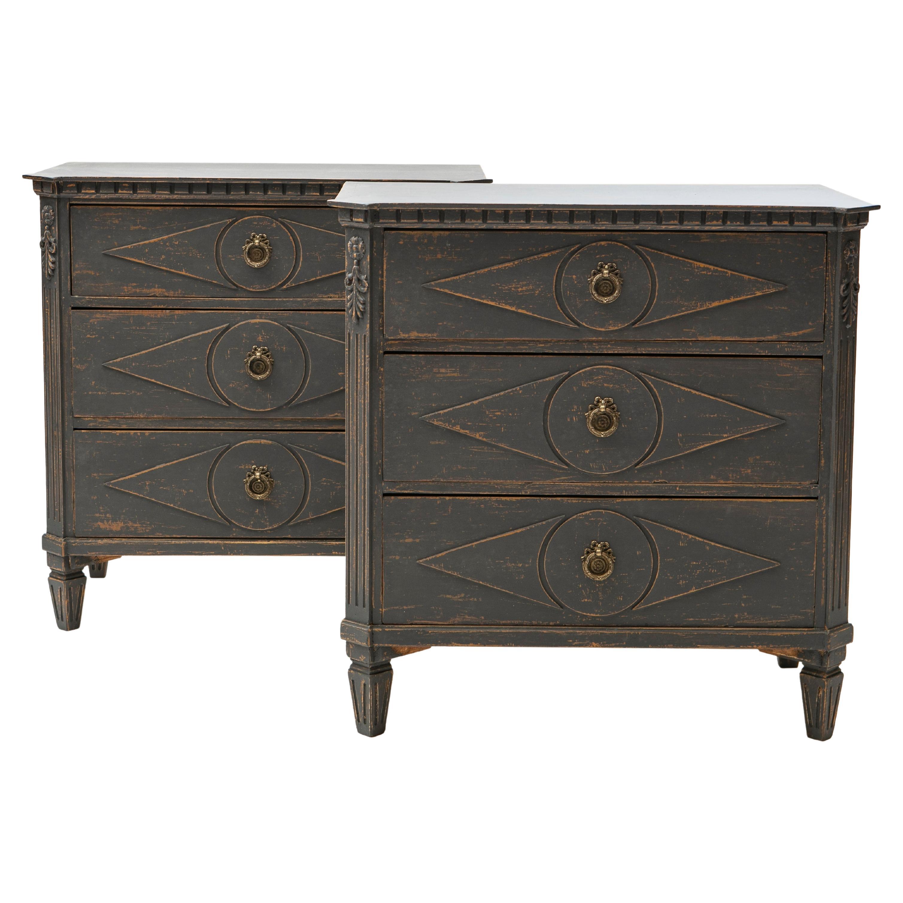 Antique Northern Swedish Classic Gustavian Chest of Drawers For Sale at ...