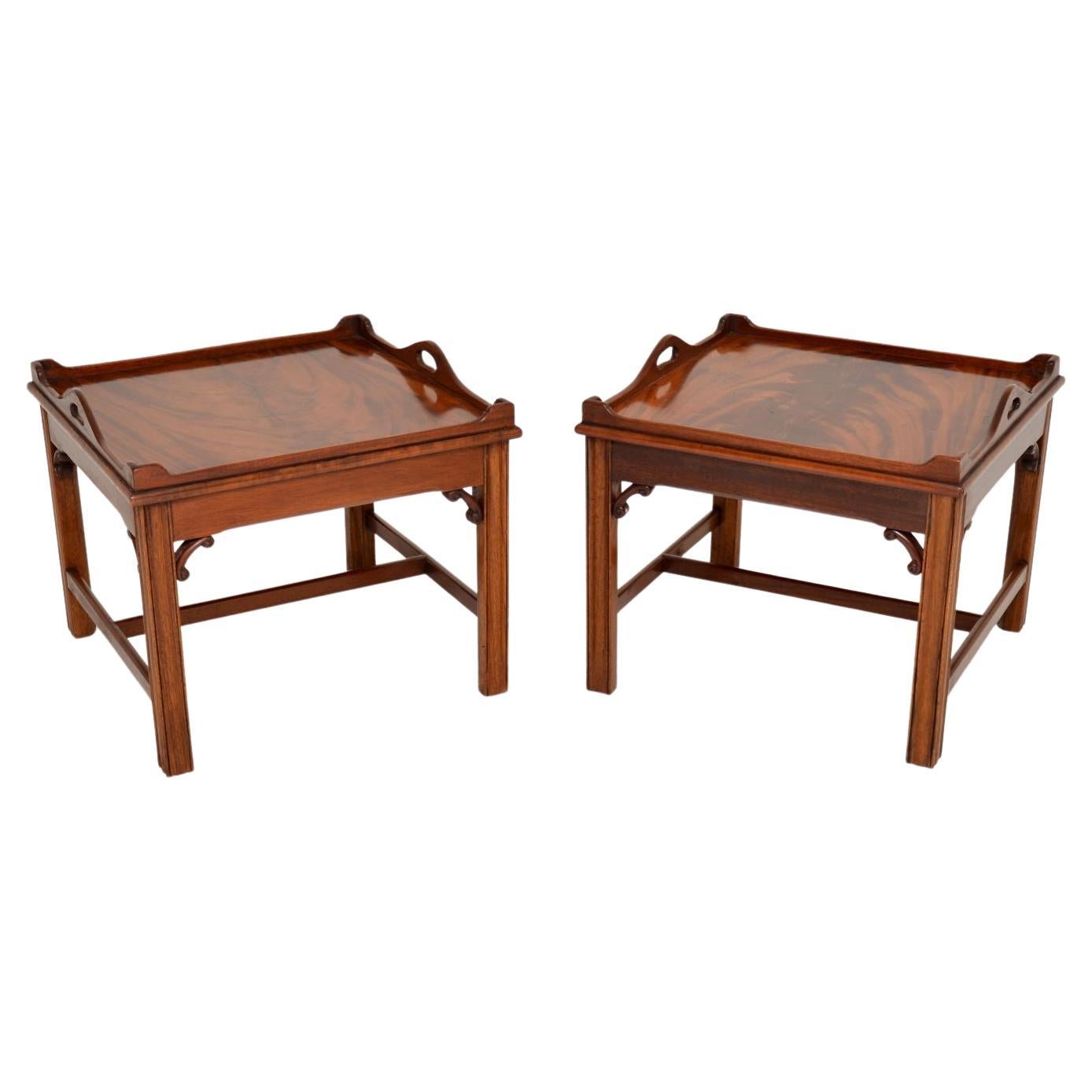 Pair of Tray Tables at 1stDibs