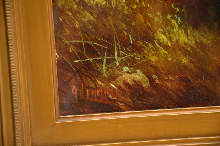 Pair of Antique Victorian Oil Paintings by George Jennings For Sale at ...