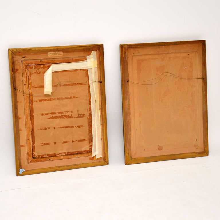 Pair of Antique Victorian Oil Paintings by George Jennings For Sale at ...